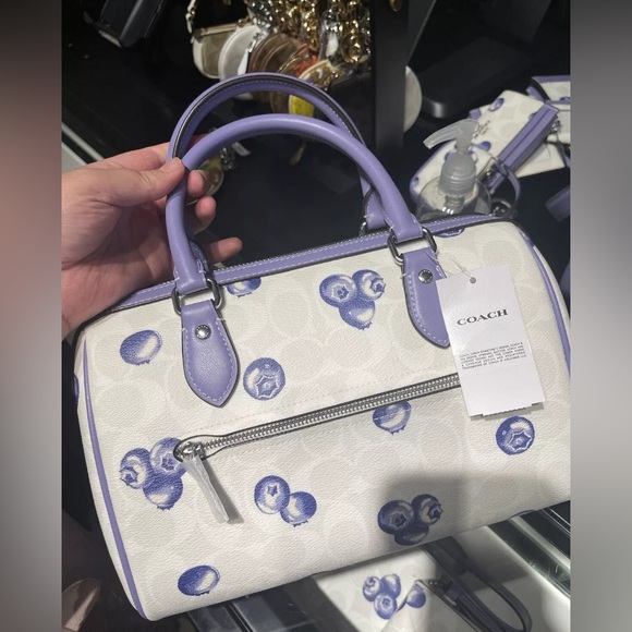 Coach | Bags | New Coach Rowan Satchel Bag In Signature Canvas With ...